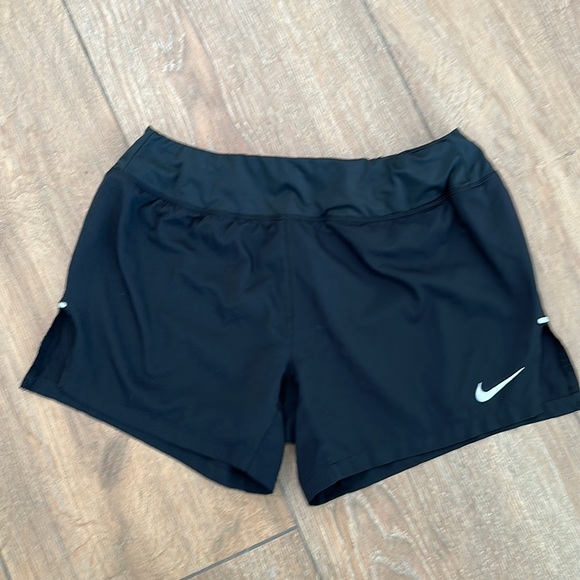 Nike | Shorts | Nike Running Shorts Draw String In Front Zipper For ...